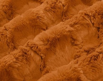 Luxe Cuddle® Glacier in Black High Pile Plush MINKY From | Etsy