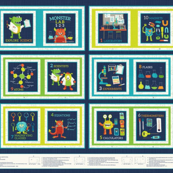 Lab Quilt Panel - Etsy