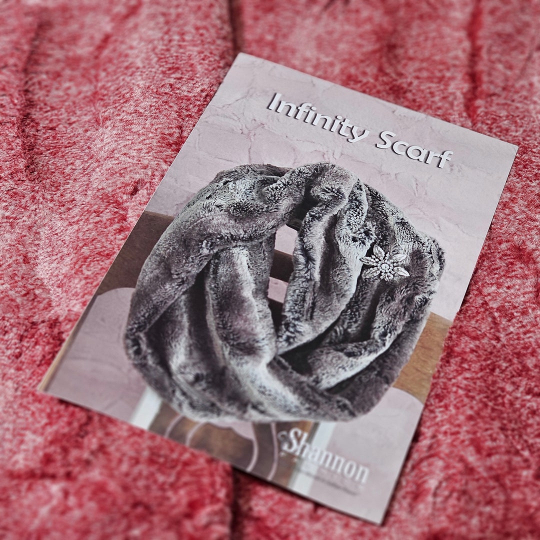 KIT - Infinity Scarf Kit Luxe Cuddle® Heather Peppermint From Shannon ...