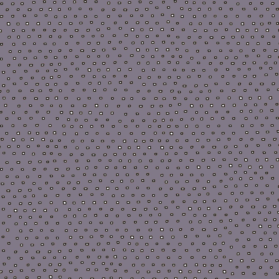Dusty Purple Square Dots Blender From Pixie Dots Collection Quilting ...