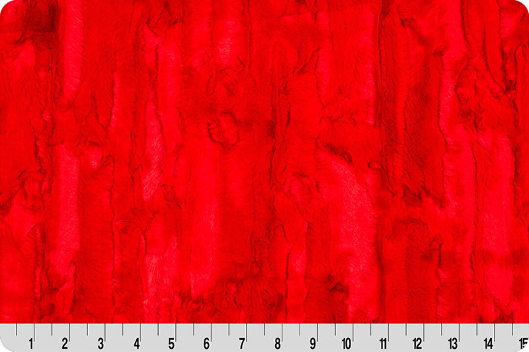 Scarlet Luxe Cuddle® WILLOW From Shannon Fabric's Minky Collection ...