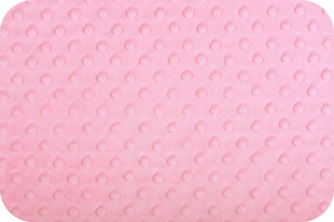 PARIS PINK Dimple Minky From Shannon Fabrics - Cuddle Minky - Etsy