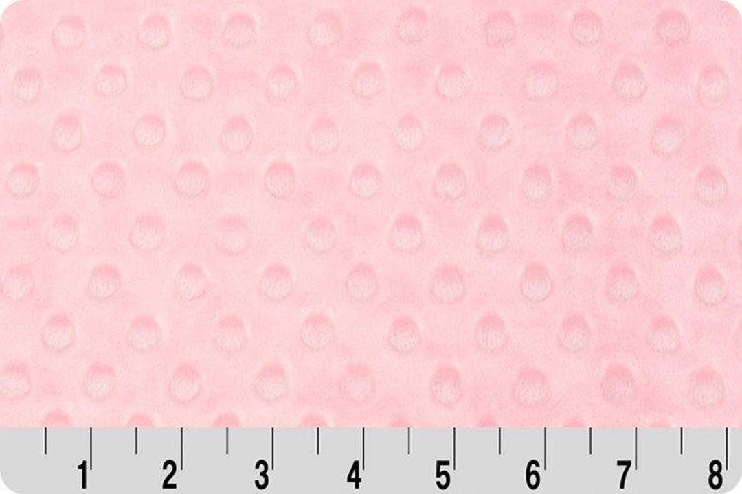 BUBBLEGUM Pink Dimple Minky From Shannon Fabrics - Etsy