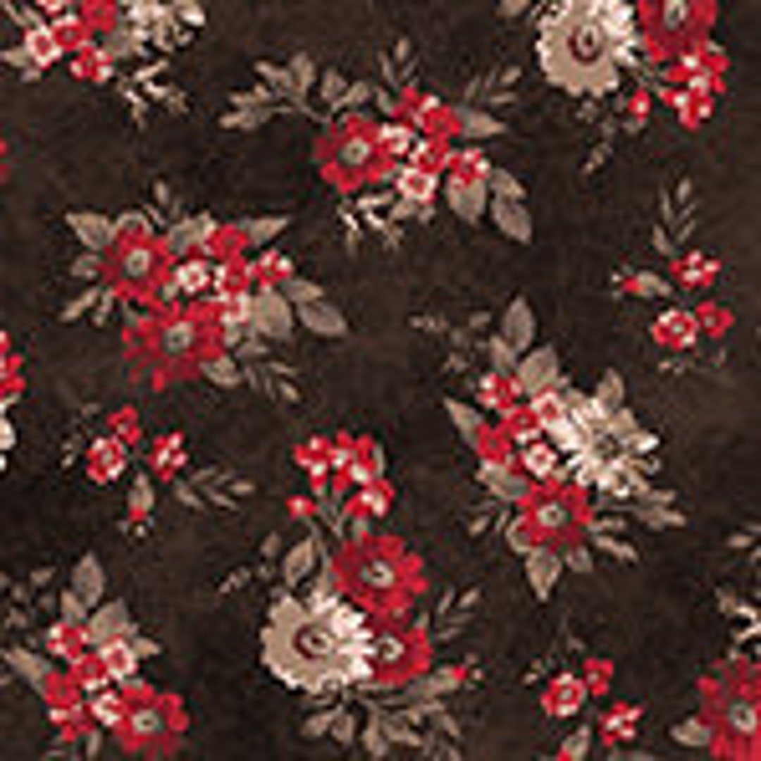 Rich Bouquets in Cocoa From the Rory Collection by Whistler Studio for ...