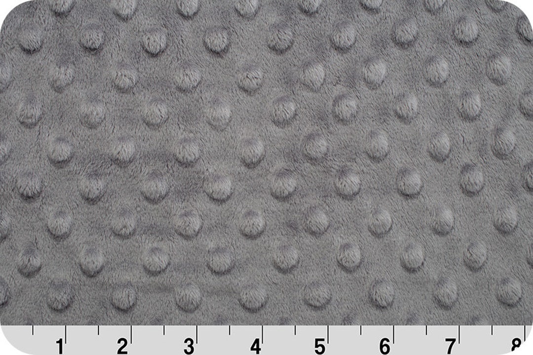 Graphite Dimple Minky From Shannon Fabrics - Etsy