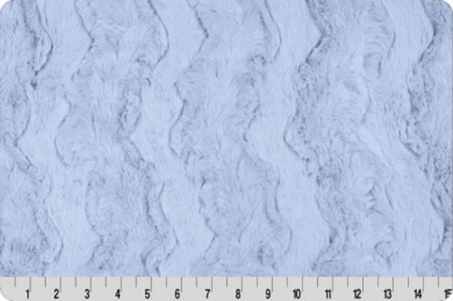 Luxe Cuddle® Glacier in Dusty Blue High Pile Plush MINKY From - Etsy