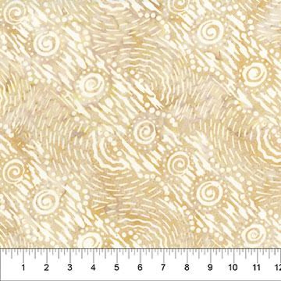 Batik Blender - Swirls in Oatmeal From the Boardwalk Dreams Collection ...