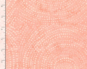 Coral Batik Fabric | Etsy