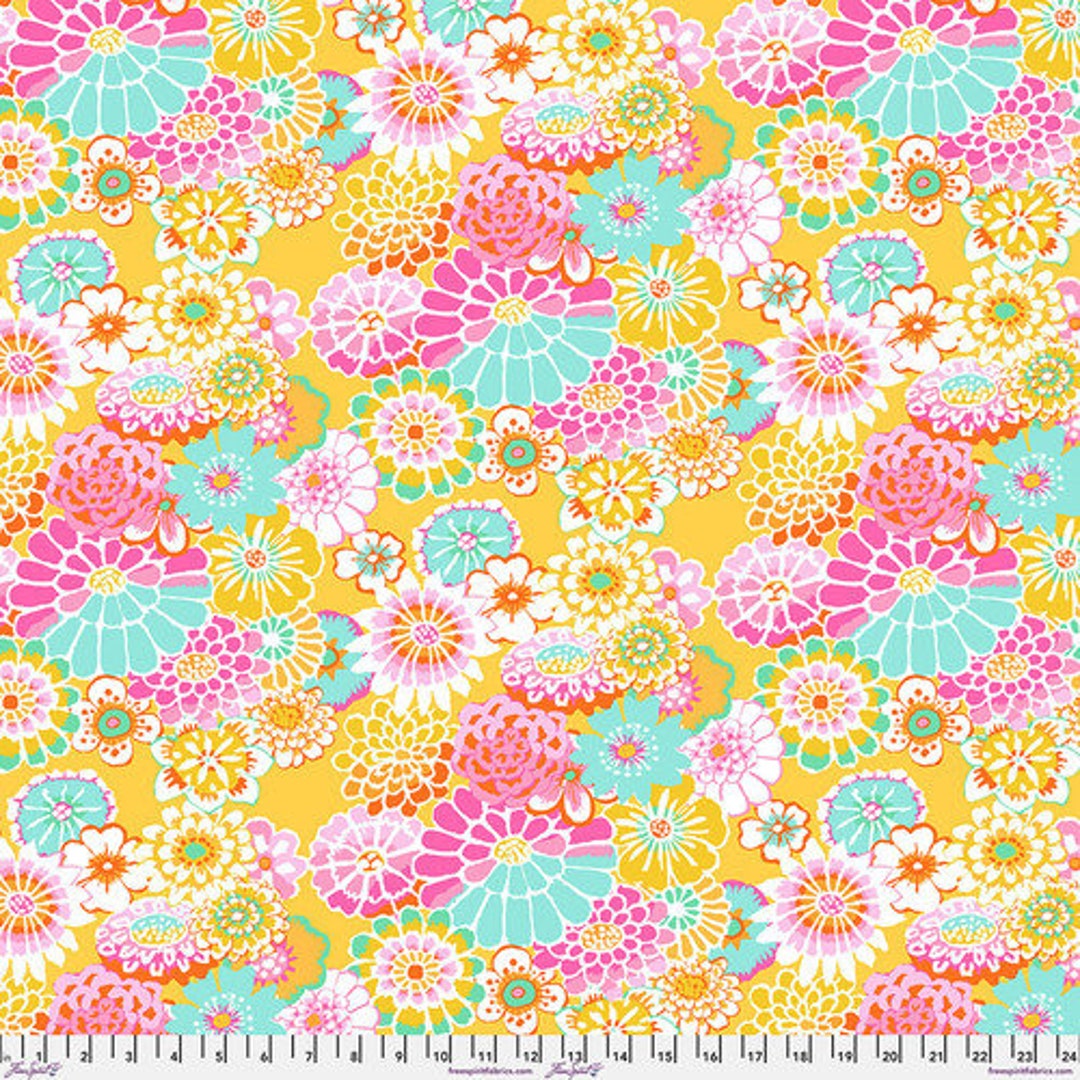 KAFFE FASSETT Asian Circles in Yellow for the Kaffe Fassett Collective ...