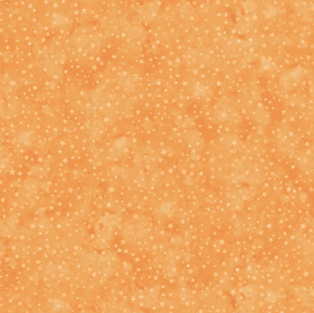 Starry Night in Orange From Spooky Hallow Collection From Maywood ...