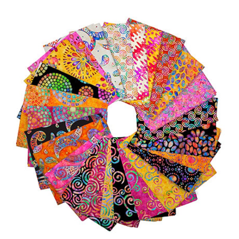 Vibrant Color Fabric - Etsy