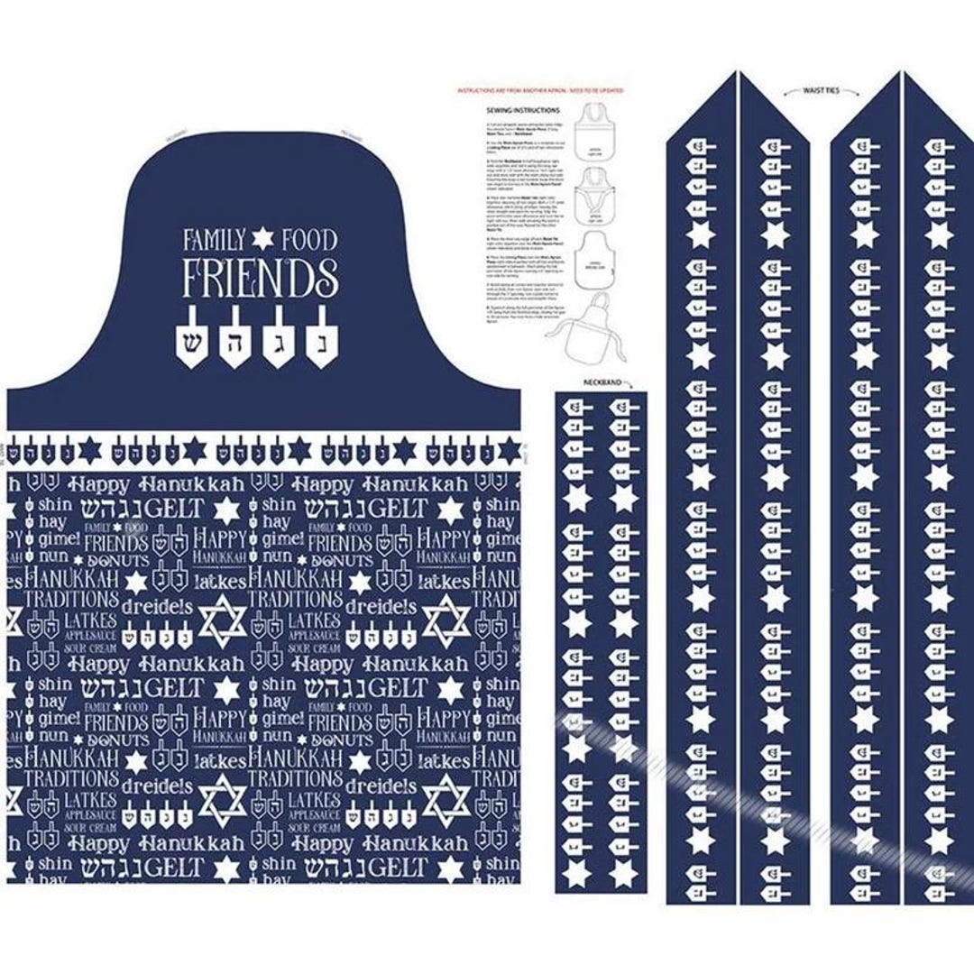 Festival of Lights Apron Panel From Riley Blake - Etsy