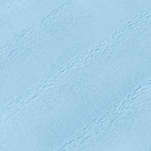 Solid Cuddle® 3 in BABY BLUE Smooth Plush Minky From Shannon Fabrics ...