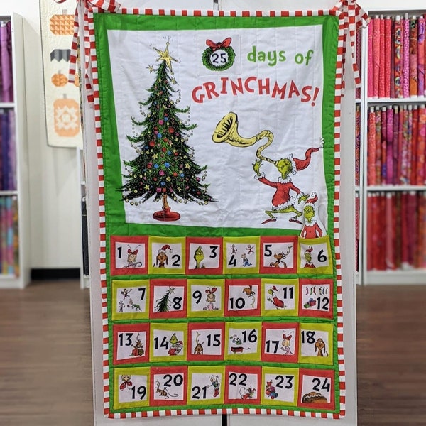 Grinch Quilt Kit - Etsy