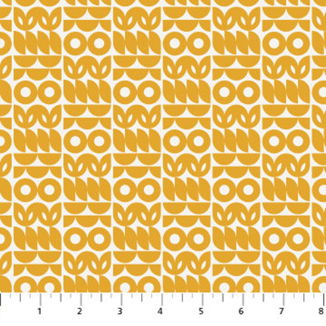 Graphic in Gold From Figo Fabric's More Pie? Collection by Dana Willard ...