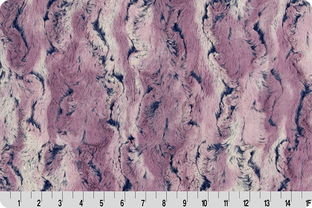 Fat Half ONLY 30 X 36 MINKY Luxe Cuddle® Wild Rabbit in Elderberry ...