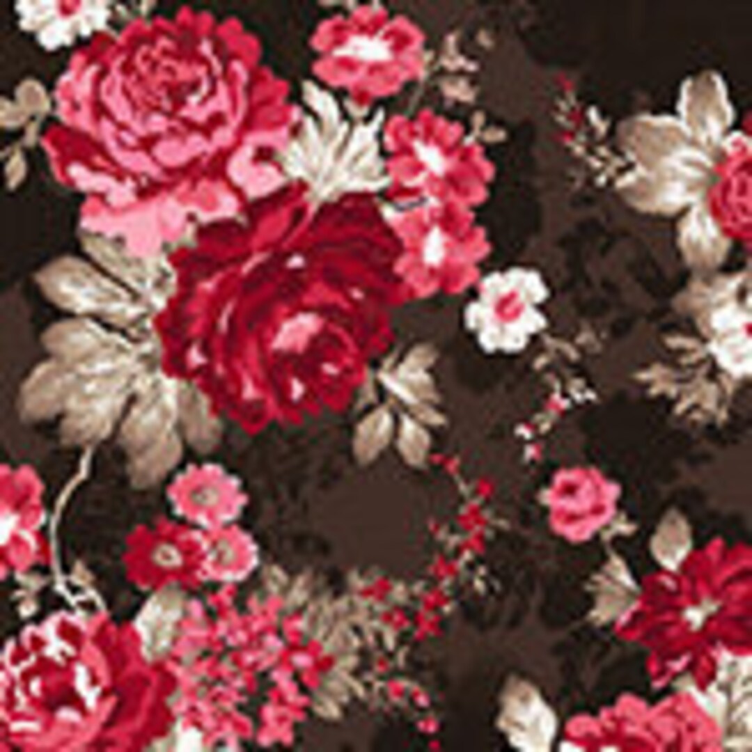 Rouge Garden in Cocoa From the Rory Collection by Whistler Studio for ...