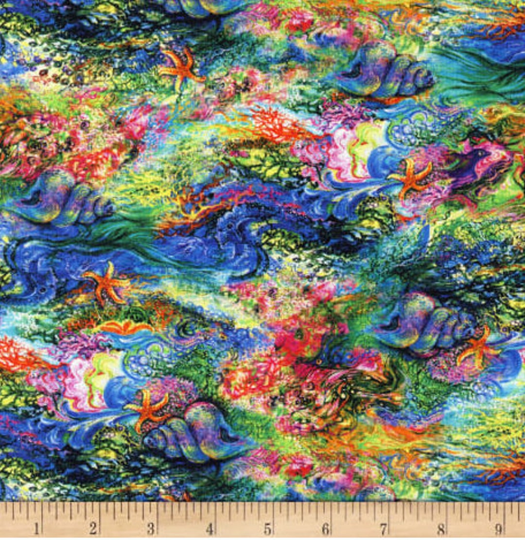 Rainbow Shells on the Ocean Floor From Call of the Sea Collection by 3 ...