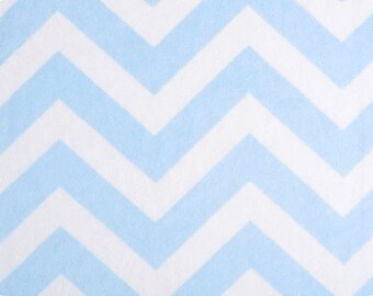 Baby Blue Chevron | Etsy