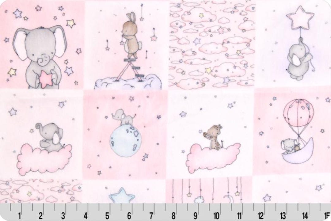 Sweet Melody Design Sweet Dreams in Pink Digital Cuddle® Multi Smooth ...