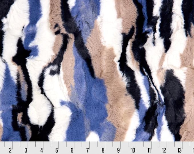 Graphite Luxe Cuddle Marble Minky From Shannon Fabrics - Etsy