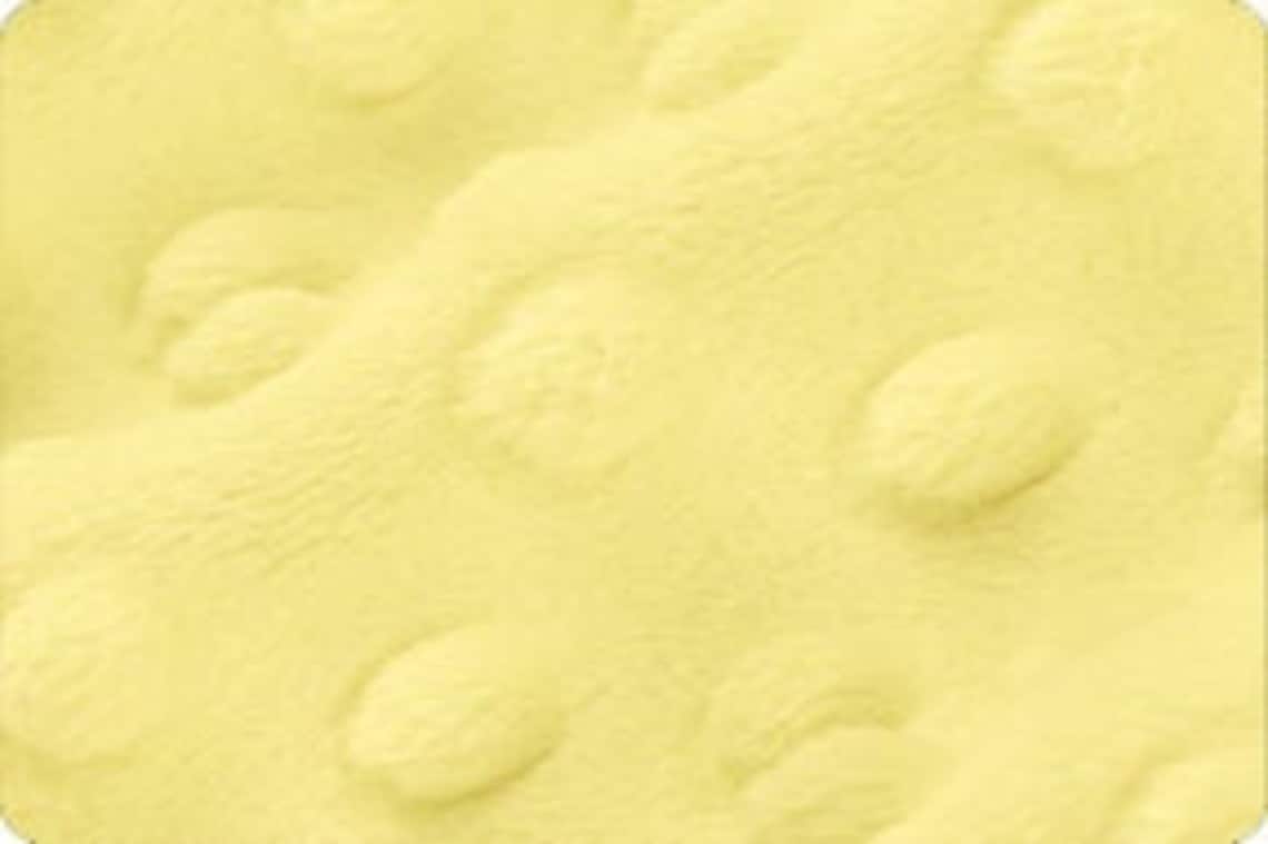 BANANA Yellow Dimple Minky From Shannon Fabrics - Choose You Cut - Etsy
