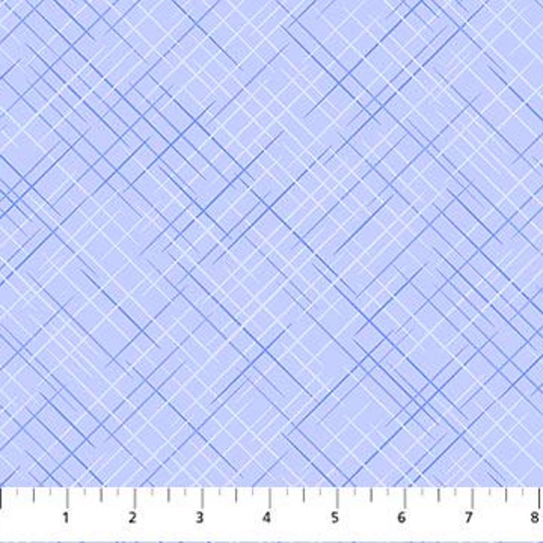 Cross Hatch Texture in Faded Denim From the on the Bias Collection by ...