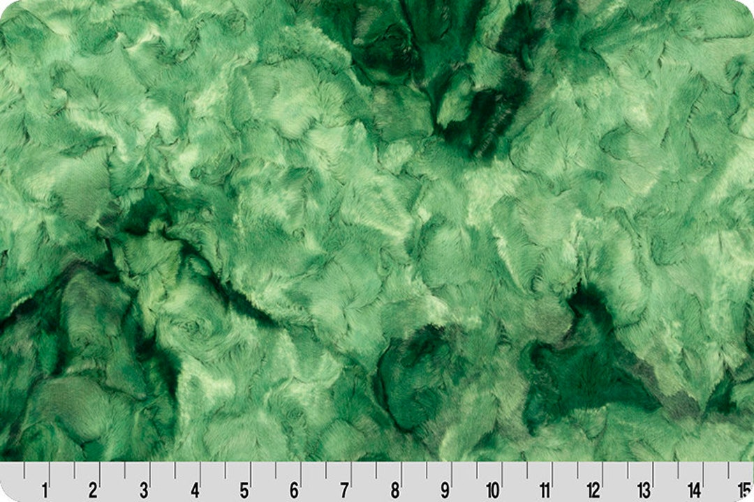 Luxe Cuddle® Galaxy Evergreen MINKY Furry Tie Dye Plush From Shannon ...