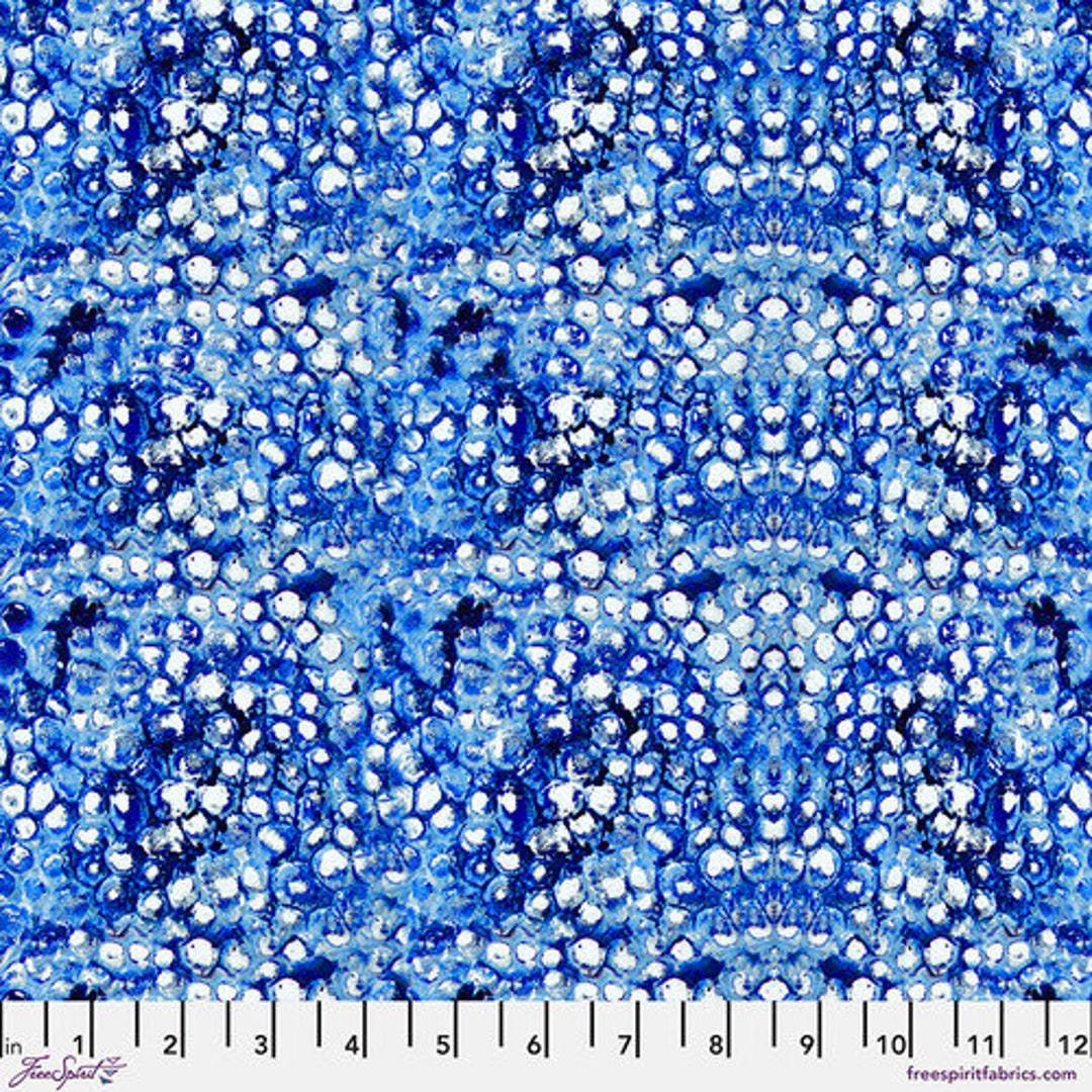 Sea Mist in Blueberry From Sublime Summer Collection by Freespirit ...