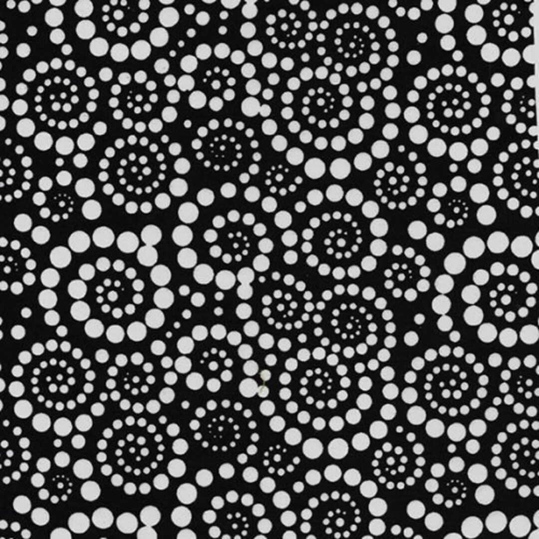 BATIK FABRIC - Circle Swirl in Sable From Graphix Collection by Island ...