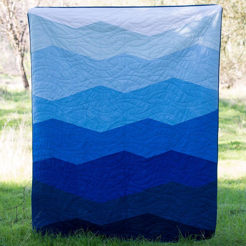 Blue Ridge Quilt - Etsy