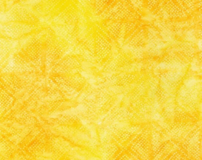 Batik Fabric Yellow Grid Dots by Lunn Studios From Artisan - Etsy
