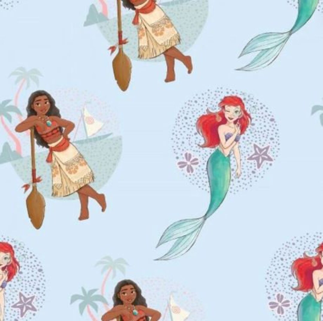 Princess Multi Badge in Blue Multi From Springs Creatives - 100% Cotton ...