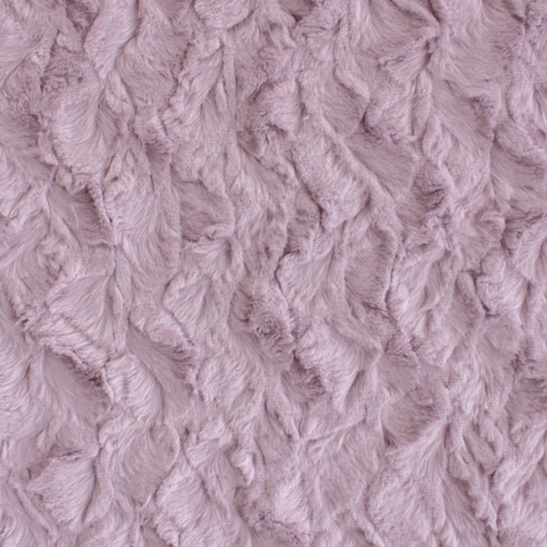 Bella Solid Iris Snuggle Luxury Furry MINKY From EZ Fabrics- Perfect ...