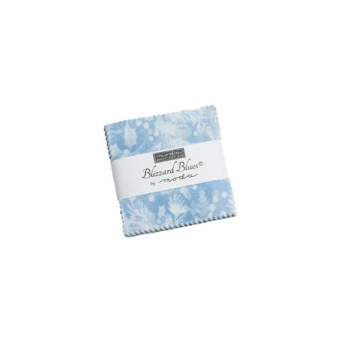 Blizzard Blues MINI CHARM Pack From Moda Fabrics - Etsy