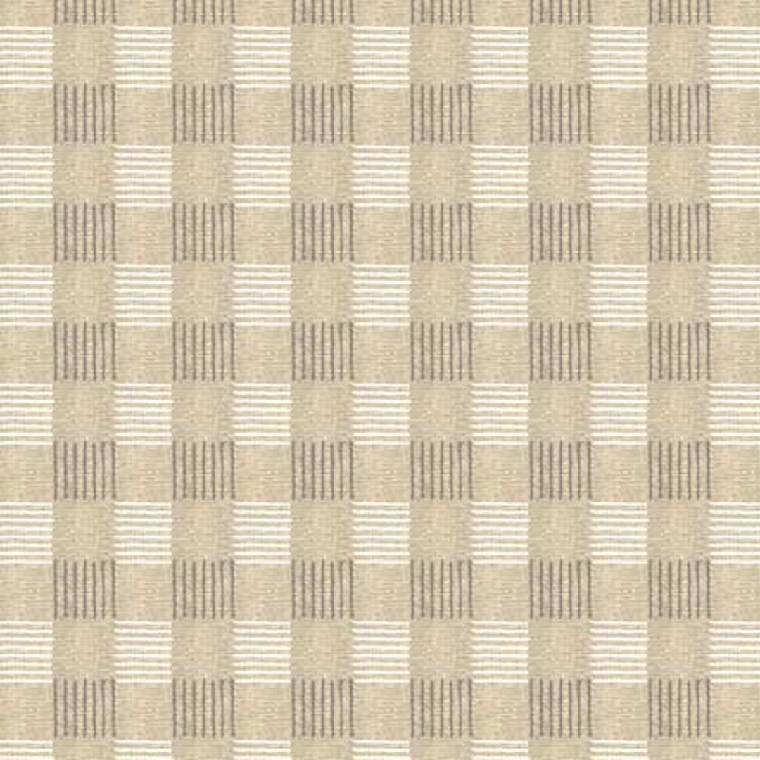 Plaid in Beige From Once Upon a Cabin Collection by QT Fabrics - 100% ...