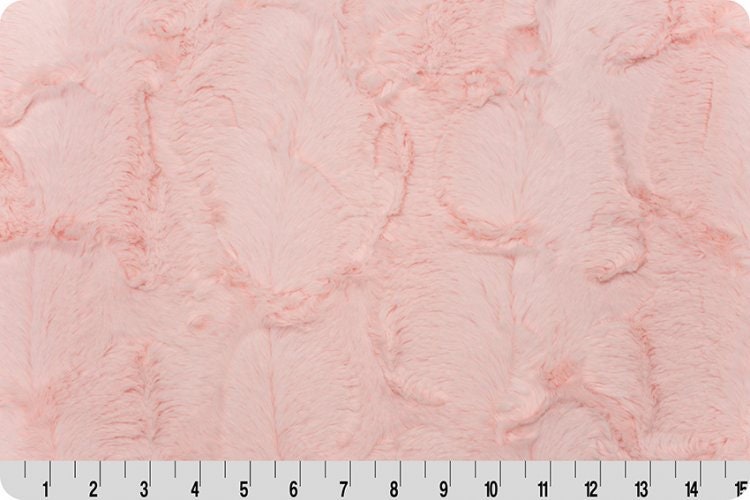 Shell Pink Luxe Cuddle® Hide From Shannon Fabric's Minky Collection ...