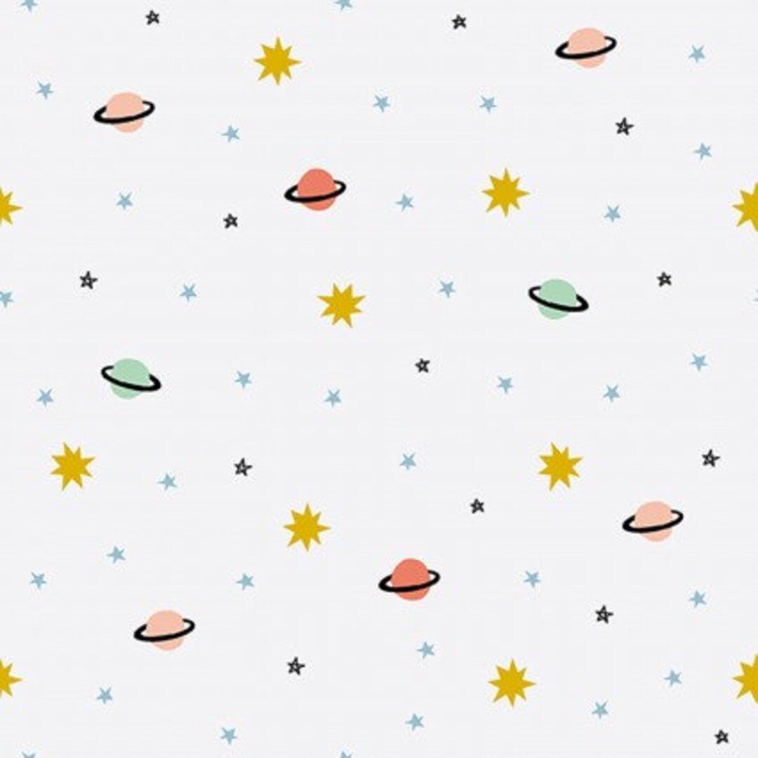 Saturn in White From Shoot for the Stars Collection by Paintbrush ...