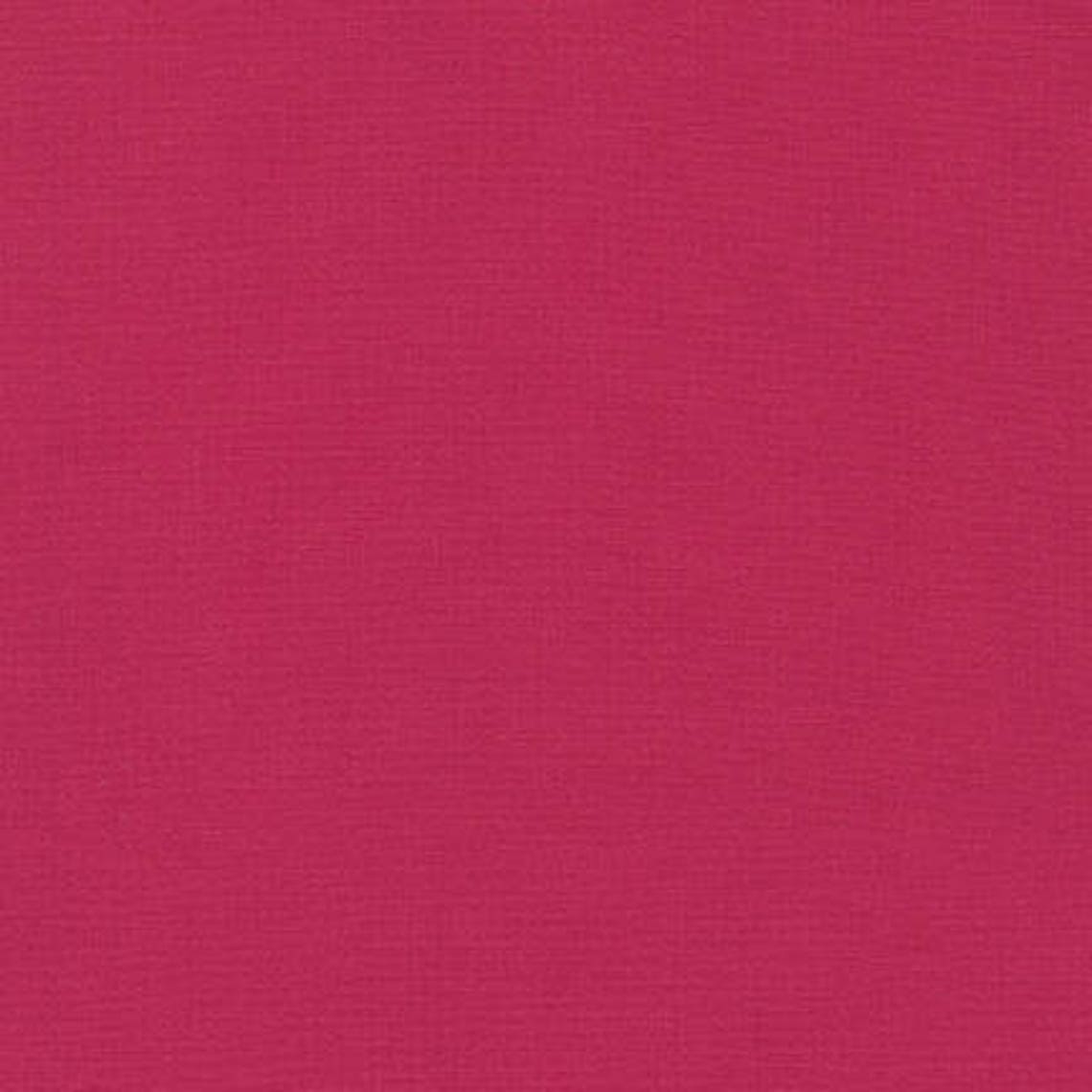 Sangria Solid KONA COTTON From Robert Kaufman Fabrics - Etsy
