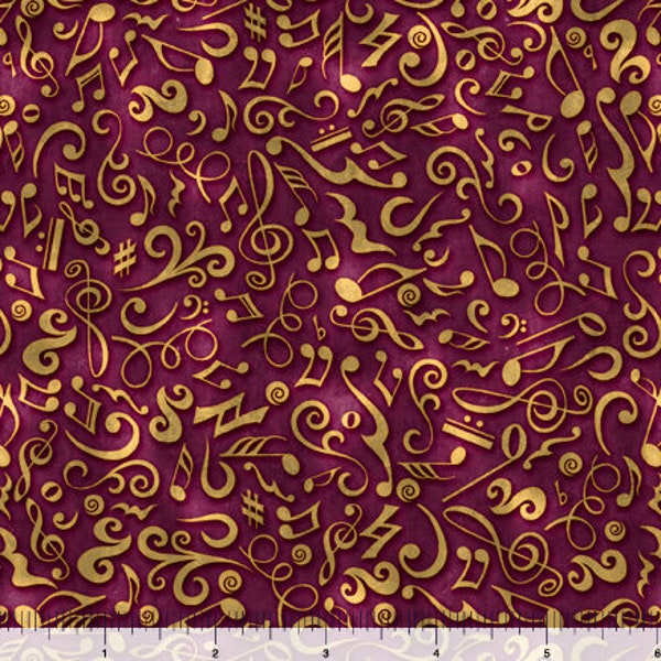 Music Fabric - Etsy