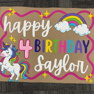 Custom Hand-painted Banners - Etsy