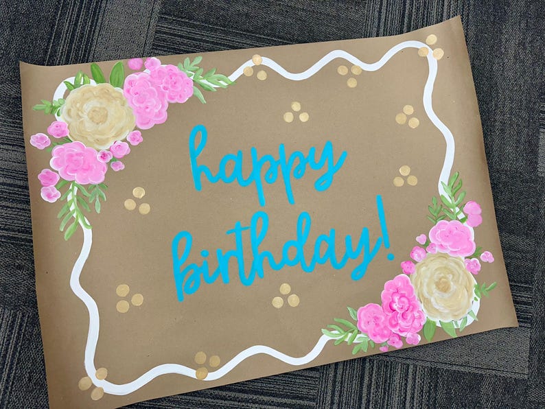 Custom Hand-painted Banners - Etsy