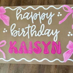 Custom Hand-painted Banners - Etsy