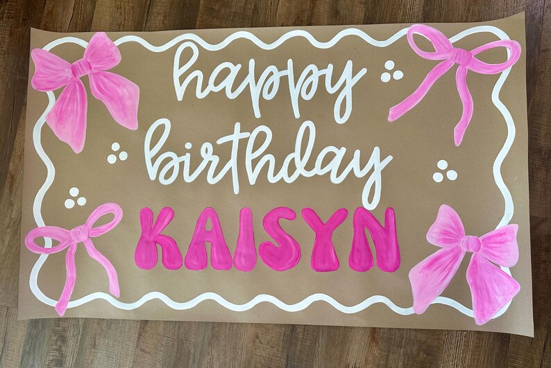 Custom Hand-painted Banners - Etsy