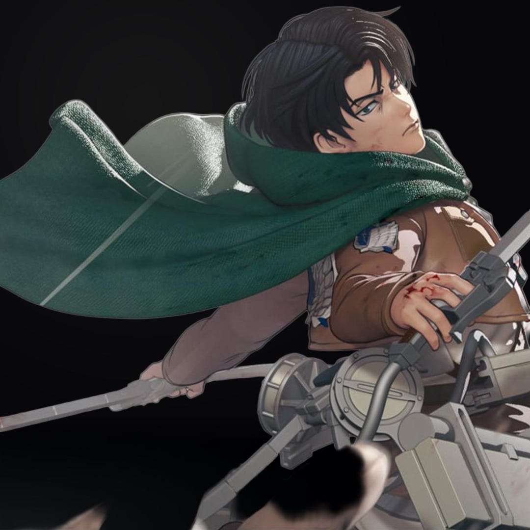 Levi Ackerman - AOT STL ( Fullsize + Bust ) - Etsy