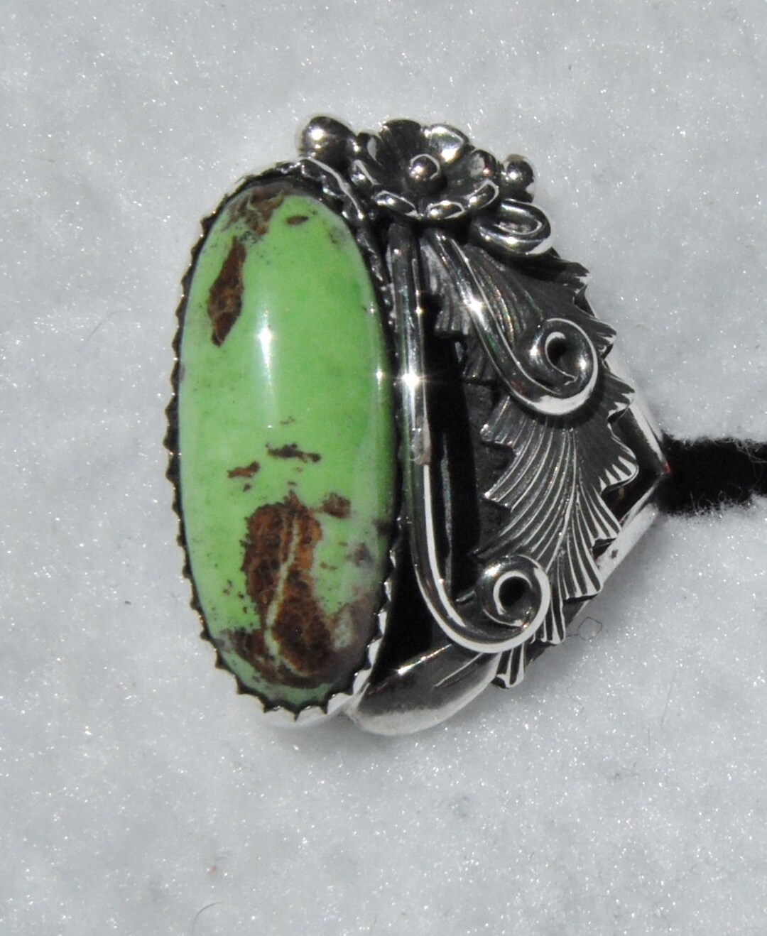 NATURAL GASPEITE RING # 909-o - Etsy