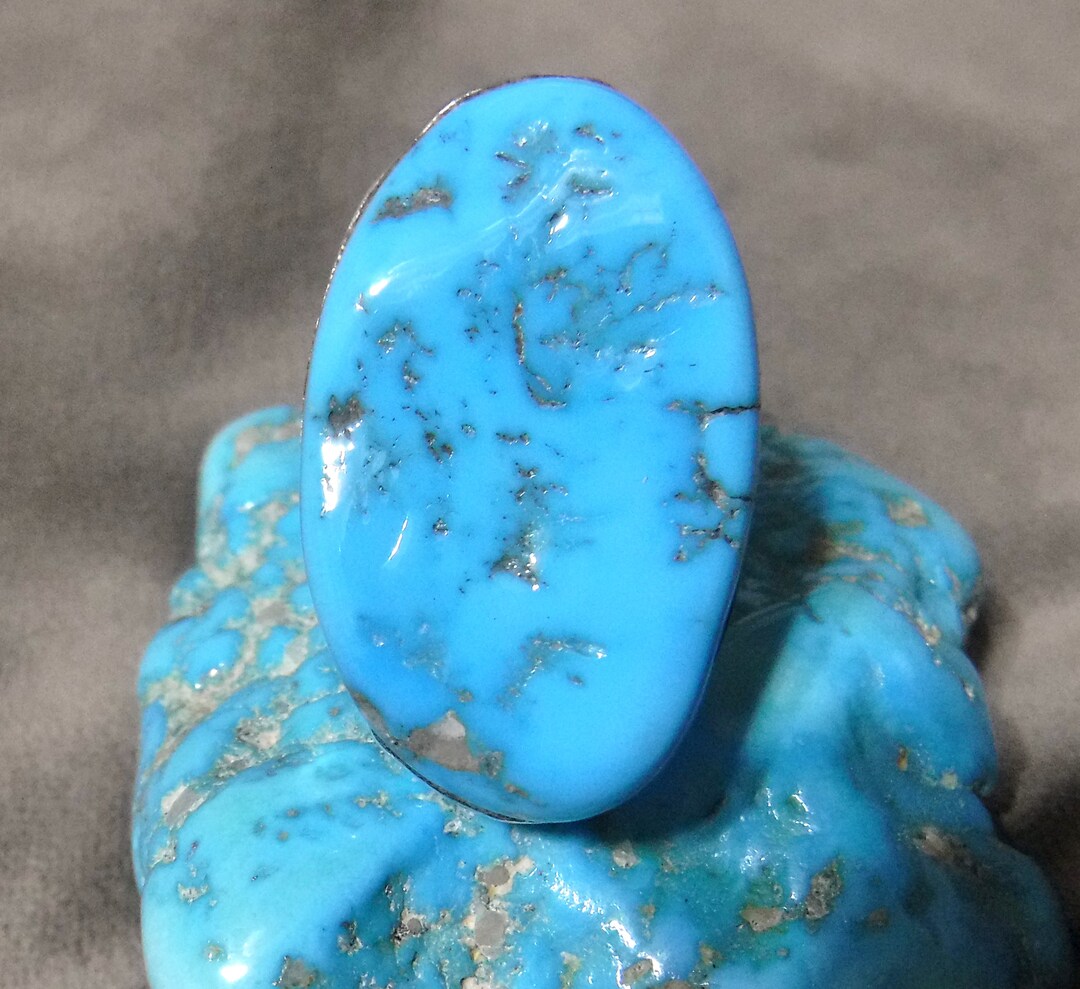 Exsquisite Natural AAA Sleeping Beauty Turquoise Ring # 1786-BP - Etsy