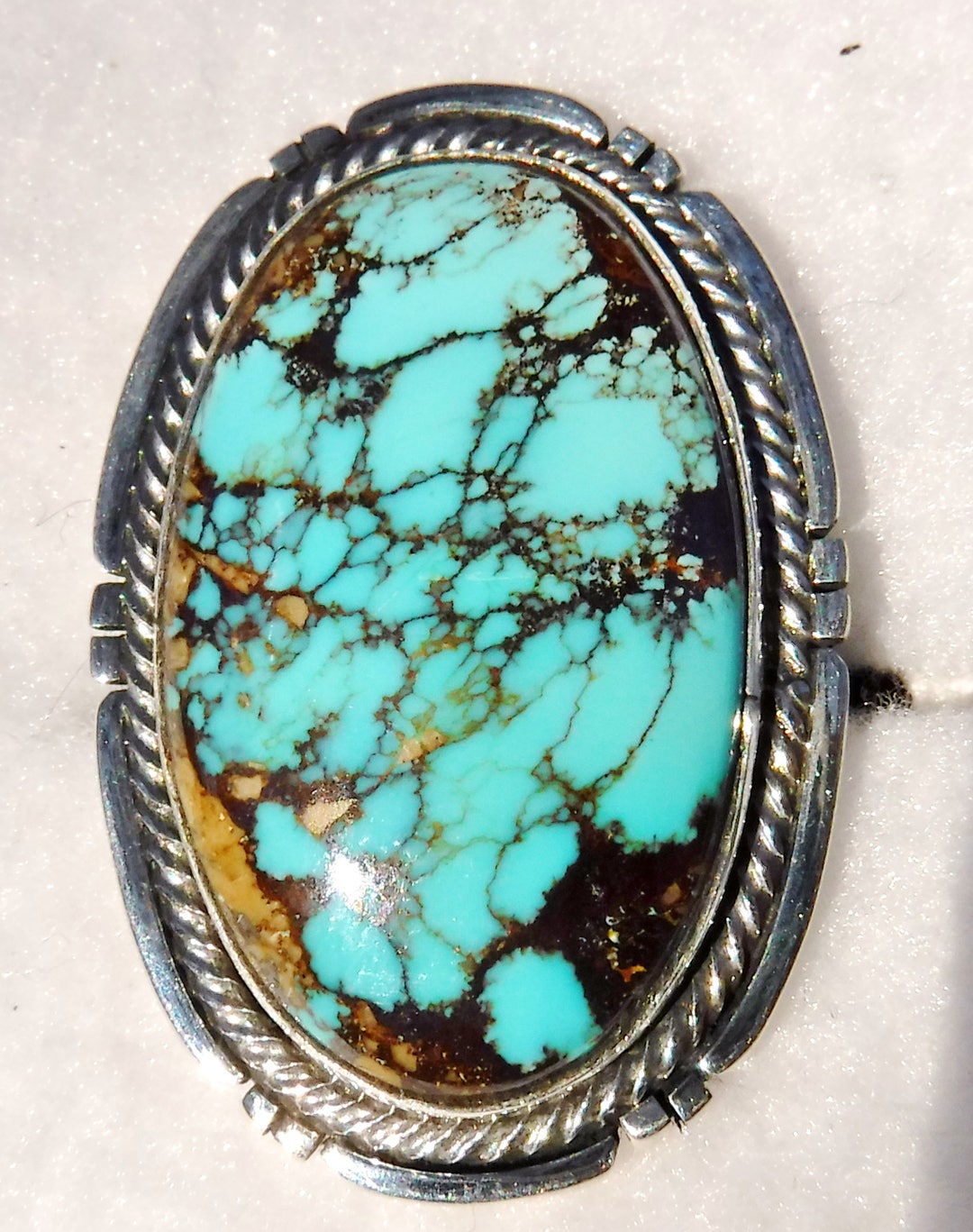 Natural Royston Turquoise Ring #1087-w - Etsy