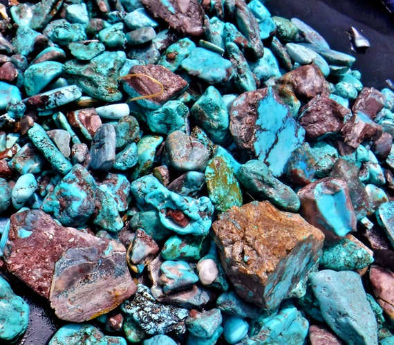 Rare Natural Bisbee Turquoise Men’s Ring #1733-BP - Gem