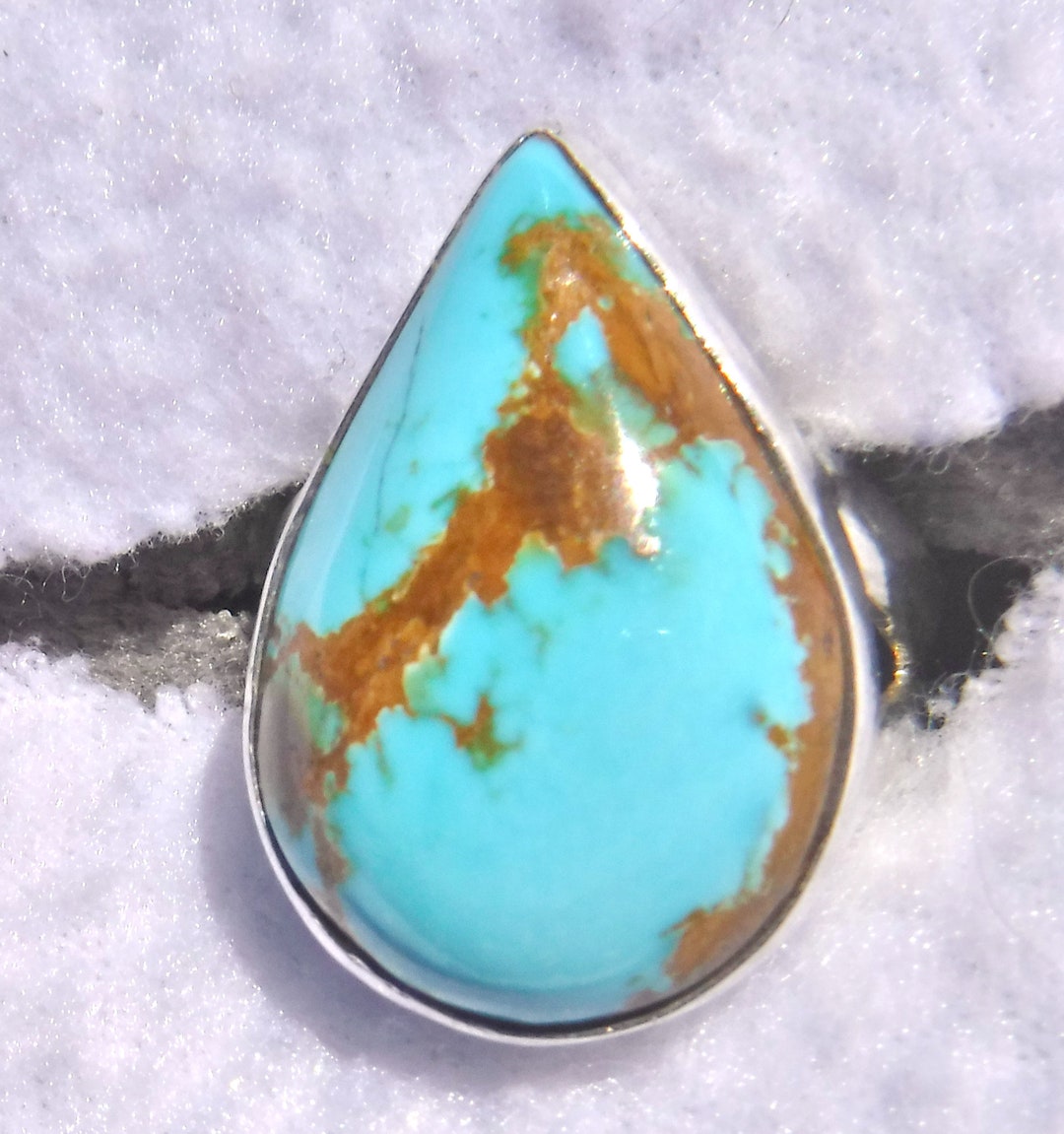 Beautiful Blue Royston Turquoise Ring #1306-tb - Etsy